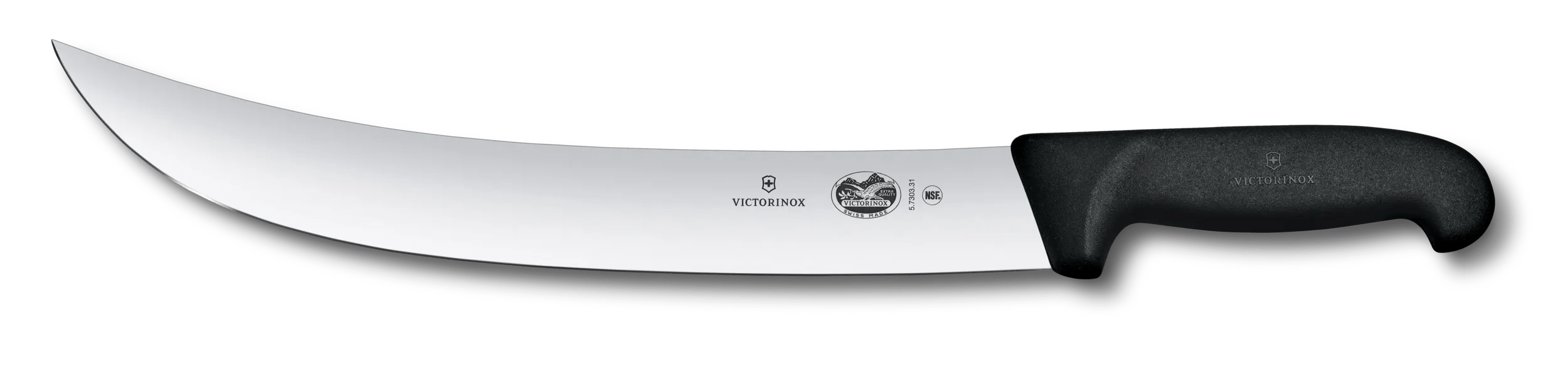 Victorinox Fibrox® 12” Cimeter Knife Curved Blade in Black - 5.7303.31