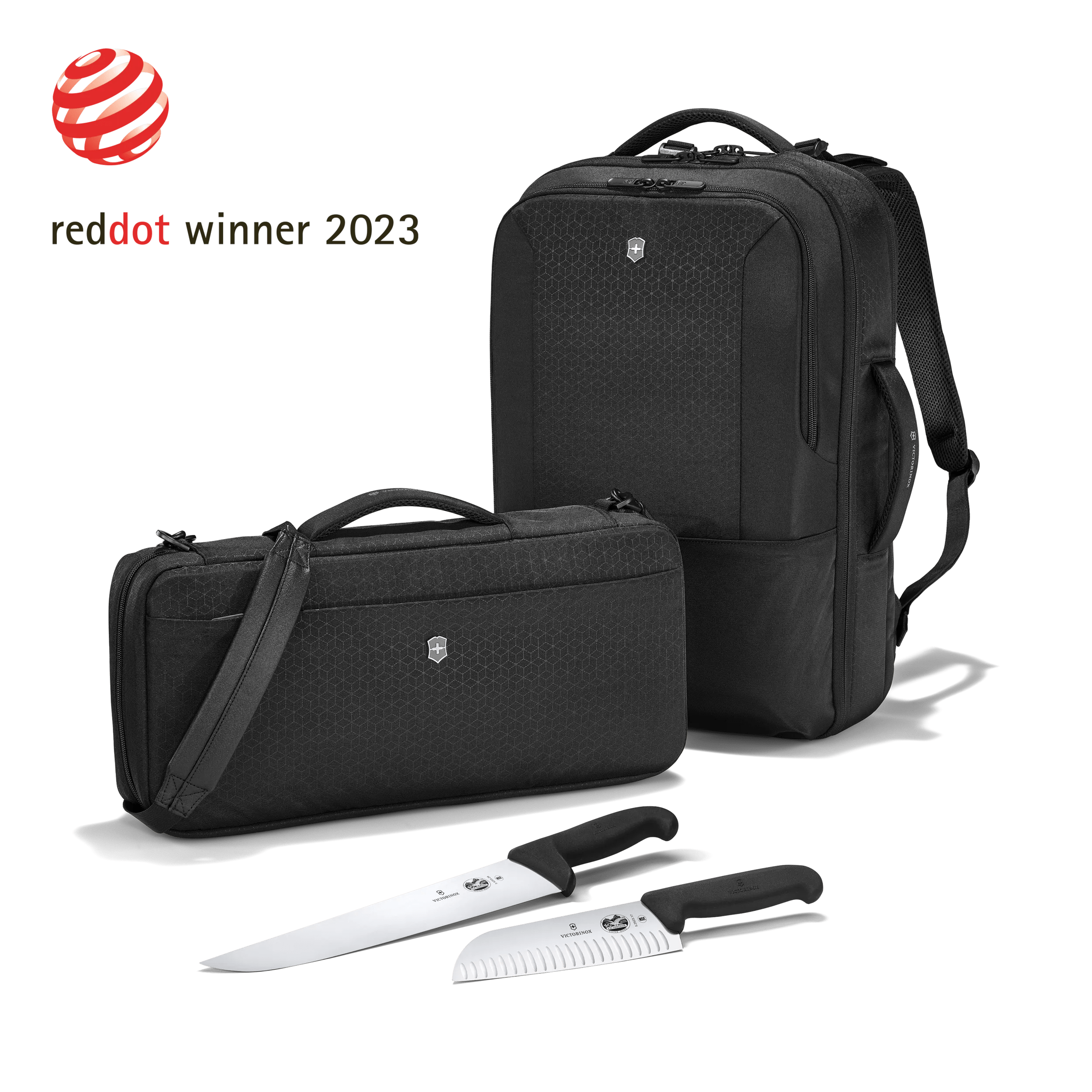 Victorinox Chef’s Backpack and Knife Folder Set in Black - 5.4953