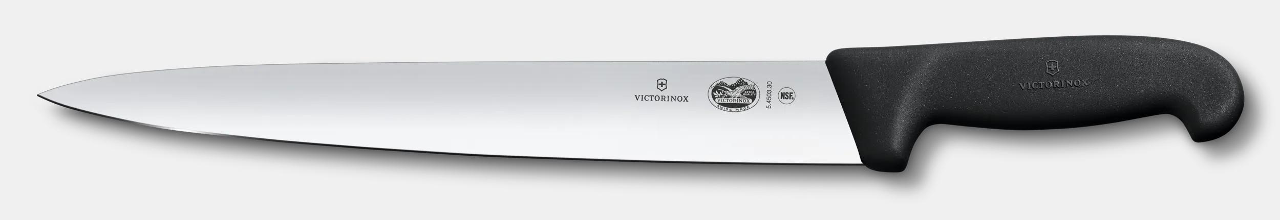 Victorinox Fibrox Slicing Knife in Black - 5.4503.30B