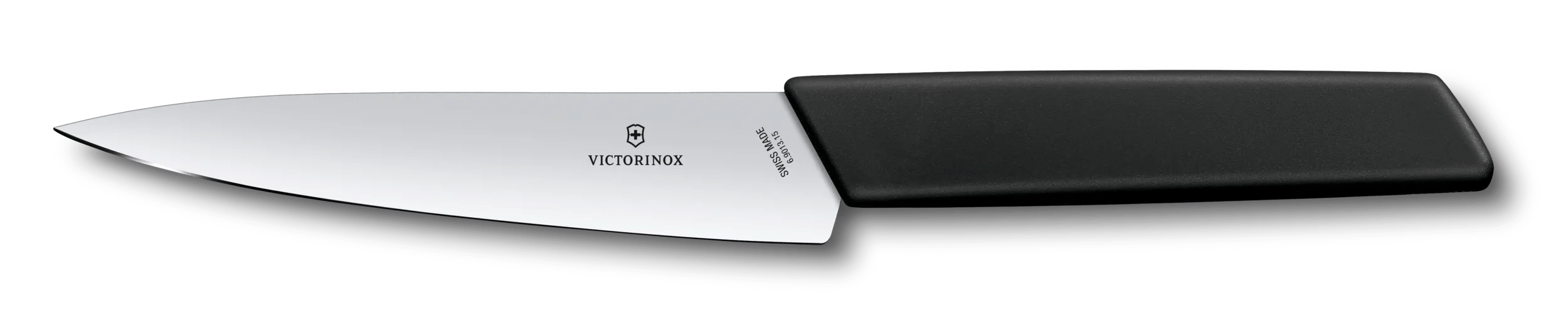 Victorinox Swiss Modern Chef’s Knife, 15 cm in Black - 6.9013.15B