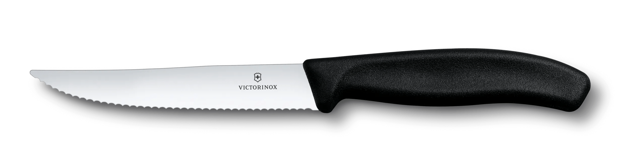Victorinox Faca para carnes e pizza Swiss Classic Gourmet em preto - 6.7933