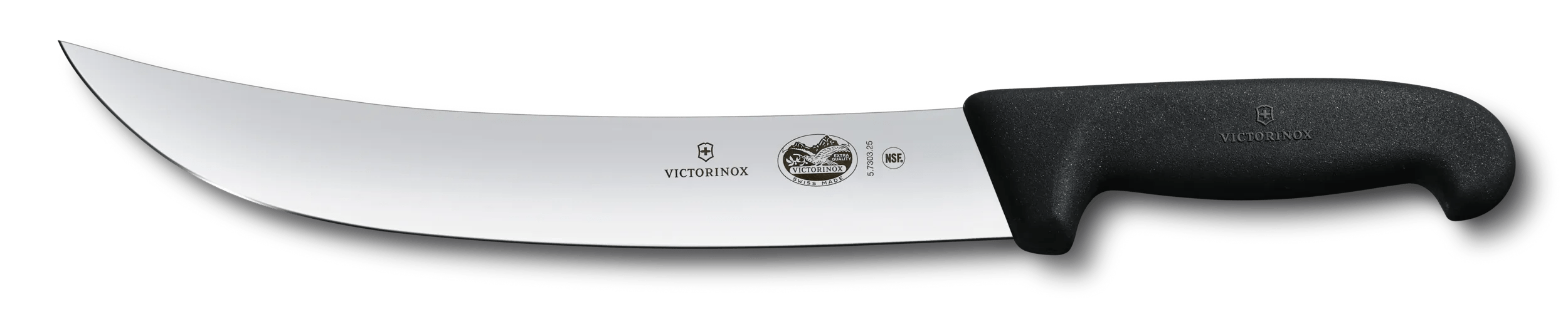 Victorinox Fibrox® 10” Cimeter Knife Curved Blade in Black - 5.7303.25