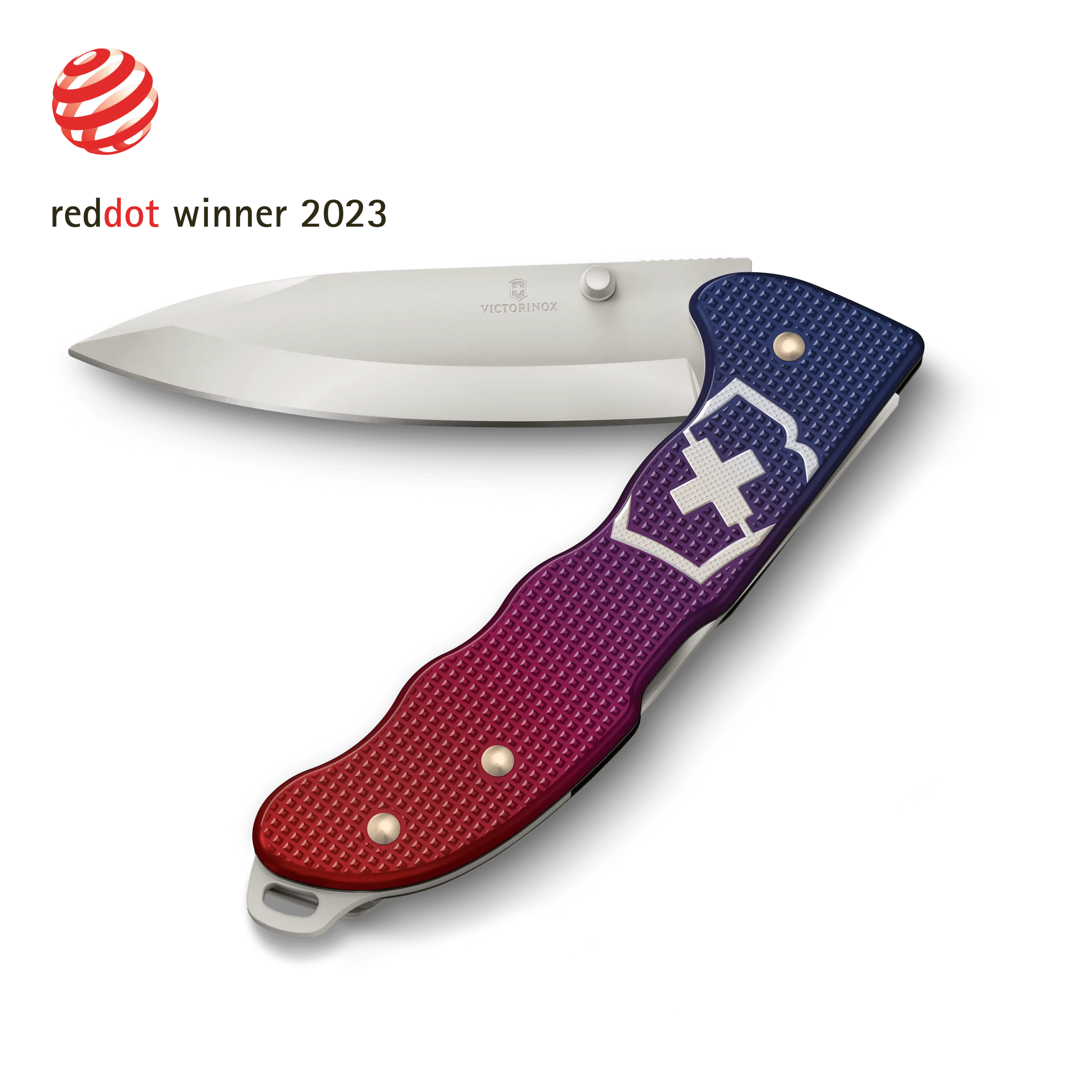Victorinox Evoke Alox in Blue-red - 0.9411.D221